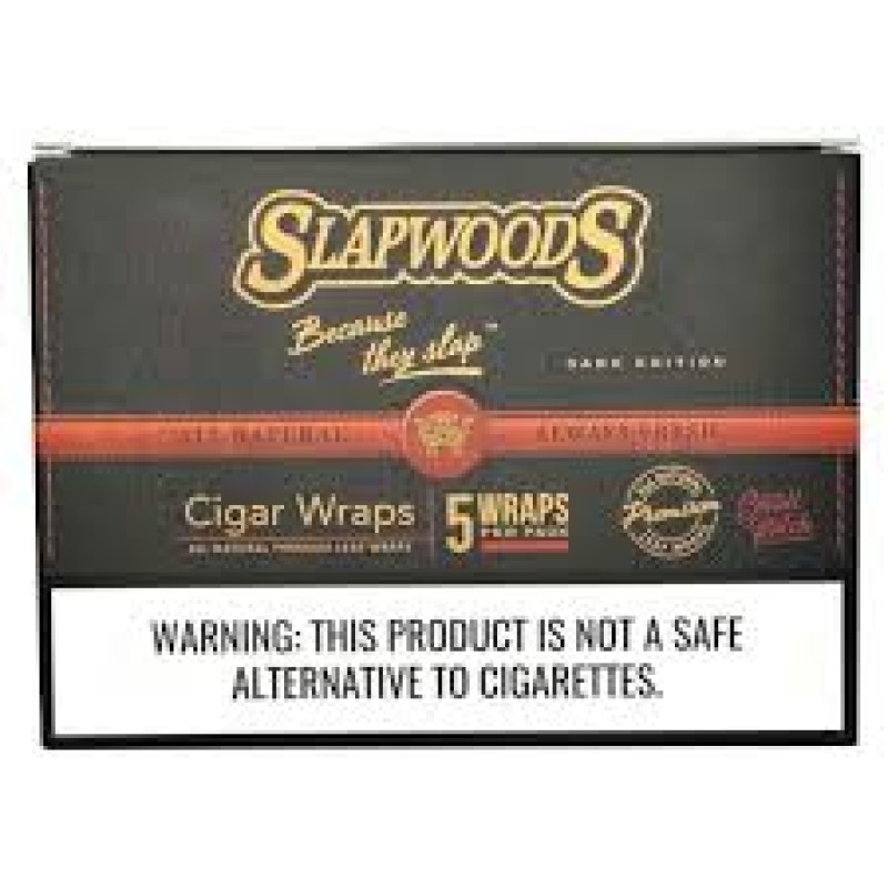 SLAPWOODS DARK EDITION CIGAR WRAPS
