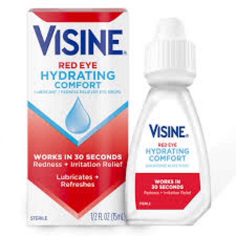 Visine Red Eye Hydrating Comfort Drops